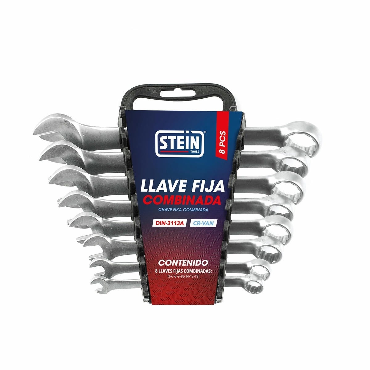 LLAVE FIJA COMBINADA STEIN SATIN 8 pc. | Leroy Merlin