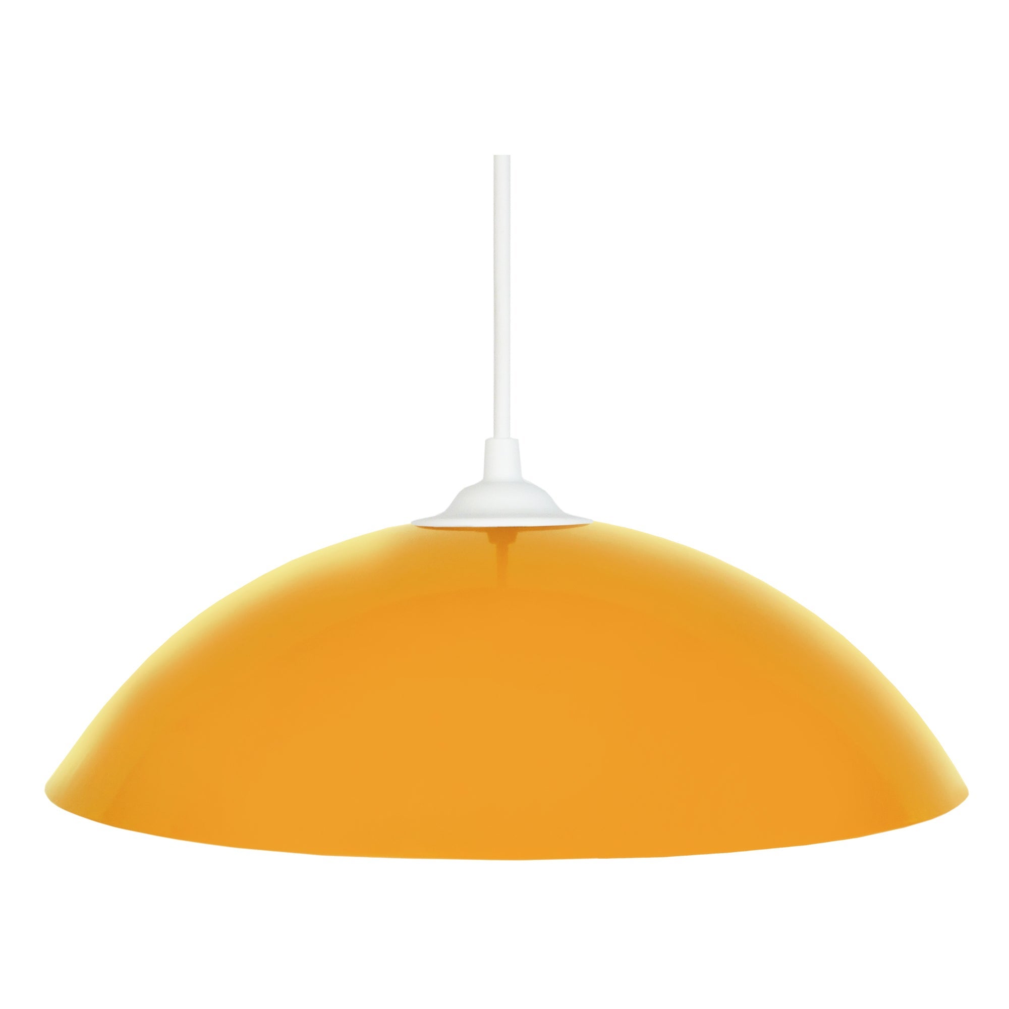 Suspension TOSEL ,métal,Jaune , H 68xD29,5xP29,5cm | Leroy Merlin