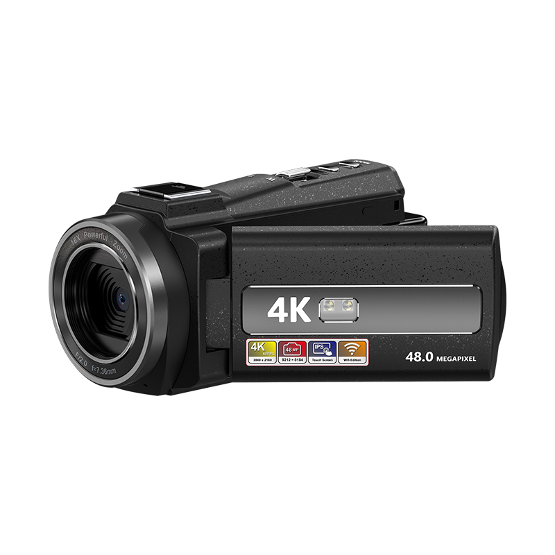 Videocamera 4K HD/48MP/Zoom 16x/scheda 32GB/microfono Nero | Leroy Merlin