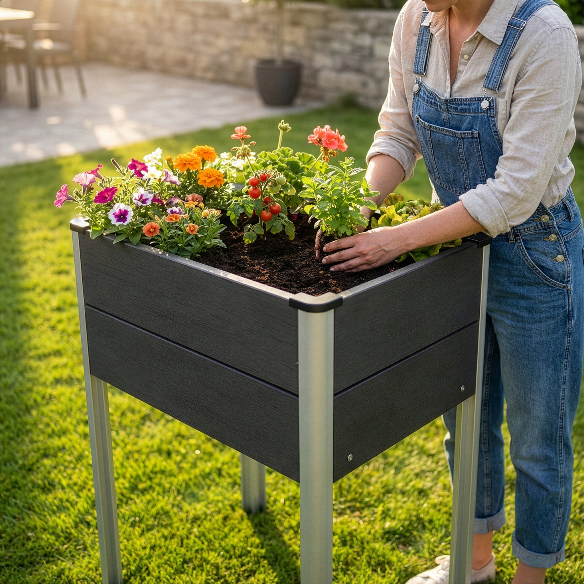 Jardin En Carre Sureleve