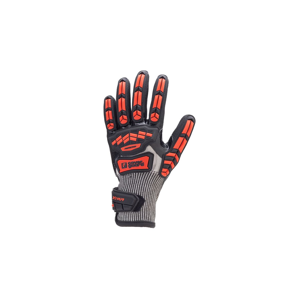 GANTS EUROCUT IMPACT 200 rouge CUT D doub. end. nit. Noir - Coverguard ...