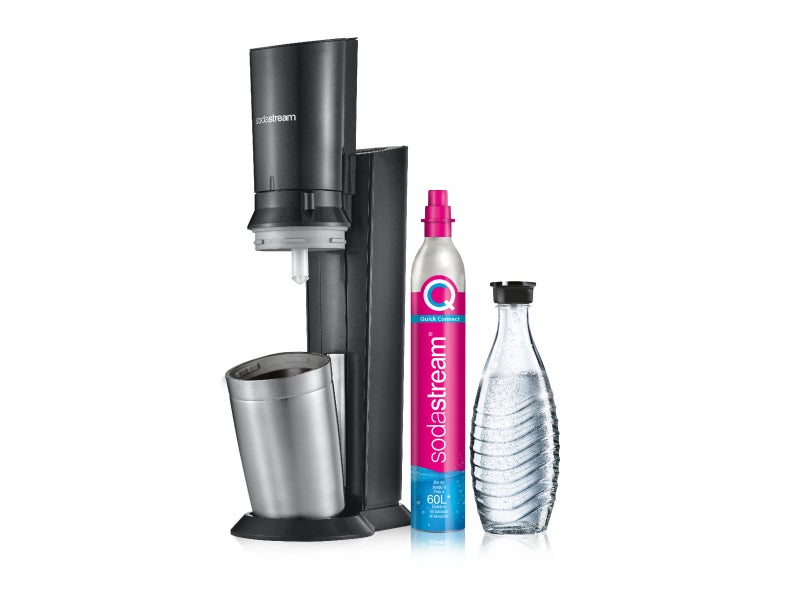 SodaStream Crystal 3.0 Métal, Acier inoxydable Noir | Leroy Merlin