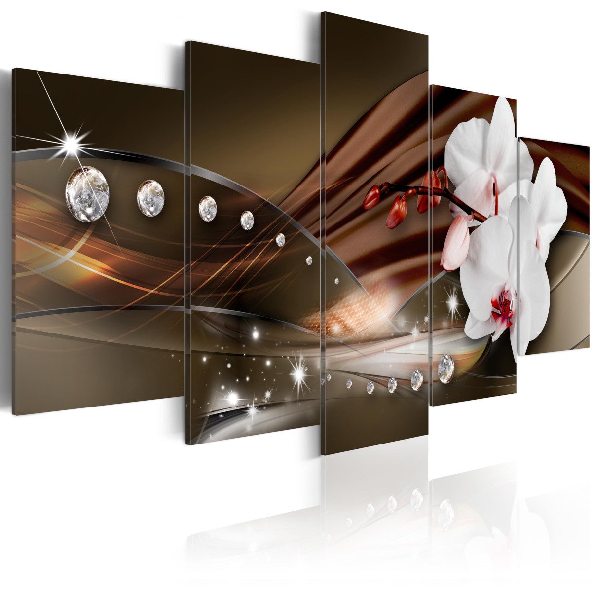 Tableau Imprimé "Diamond Glimmer" 100 x 200 cm | Leroy Merlin