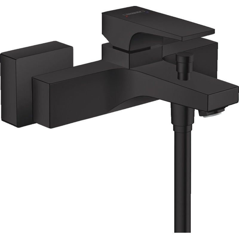 Hansgrohe Metropol Mitigeur bain/douche, Noir mat (32540670) | Leroy Merlin
