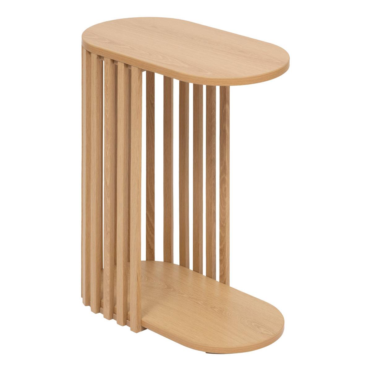 Mesa auxiliar de listones 49,5x26x56cm | Leroy Merlin