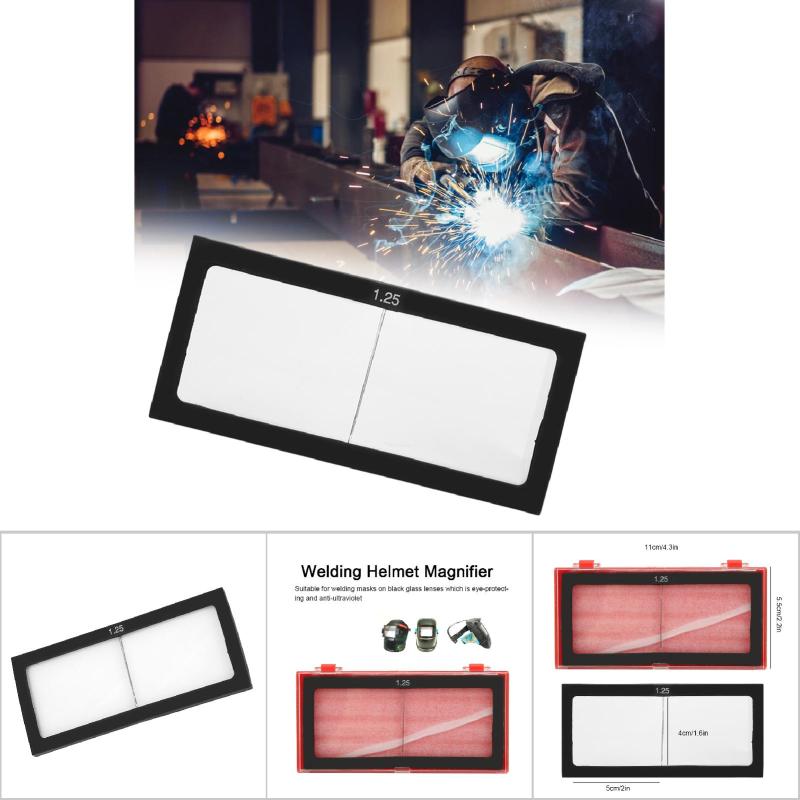Welding Glass Magnifier Lens Eye Protecting Welder Accessories 0.75/1. ...