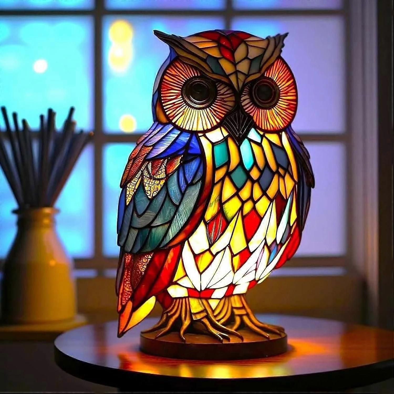 Lampe de table en vitrail en forme d'animal, lampe de chevet marocaine ...