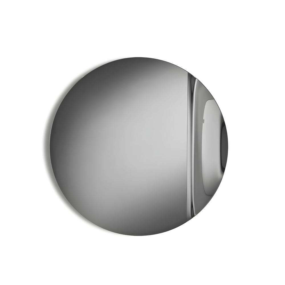 Specchio rotondo grigio "Dante" da parete Ø 120 cm | Leroy Merlin
