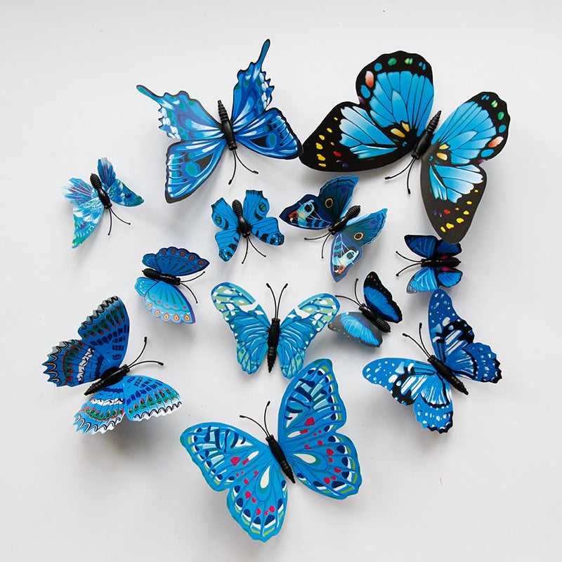 Un ensemble de 36 stickers muraux papillons 3D, parfaits pour la ...