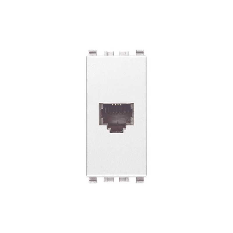 Prise Eikon blanche Rj11 6/4 20320.B | Leroy Merlin