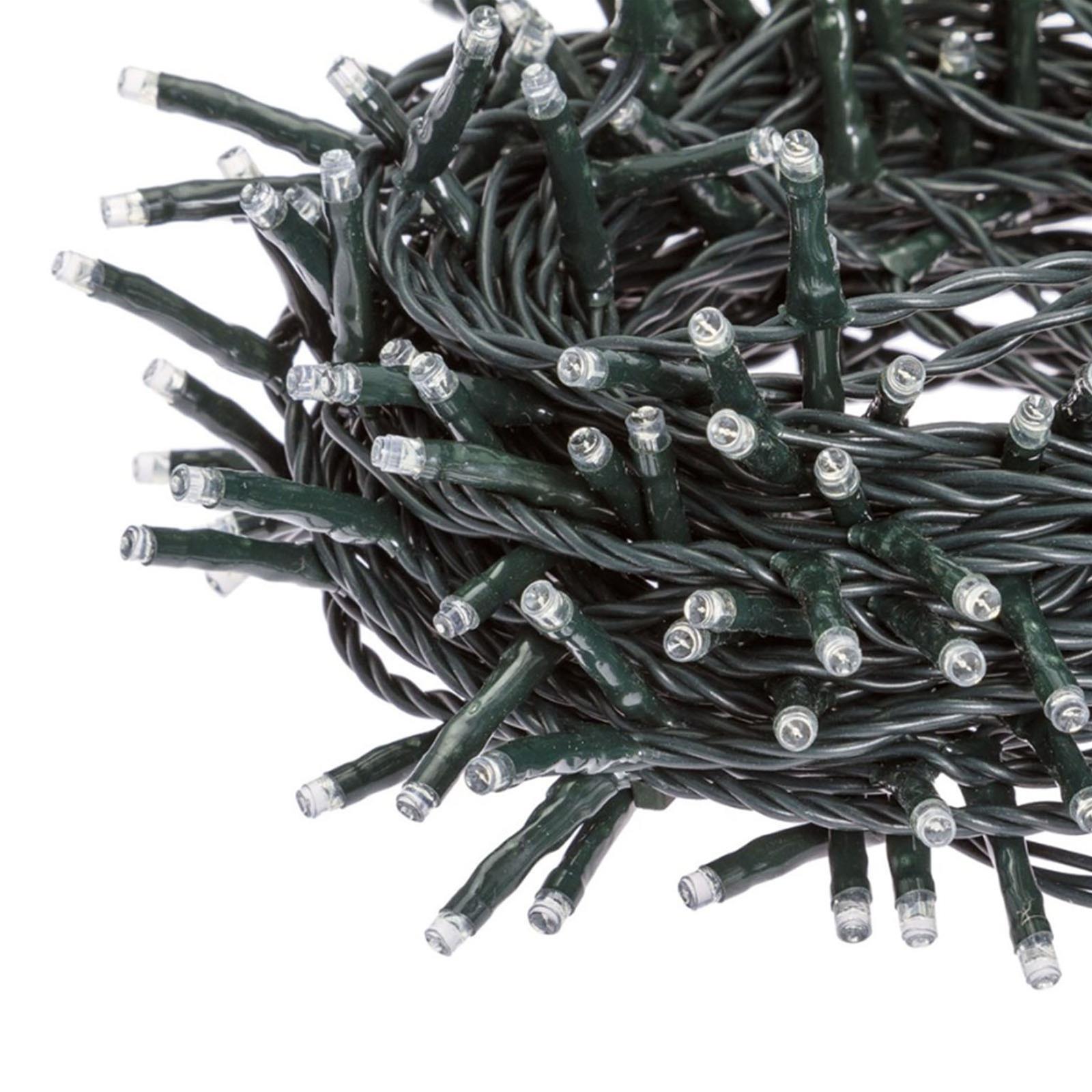 Luces led navideñas clasicas 760 led alambre transparente | Leroy Merlin