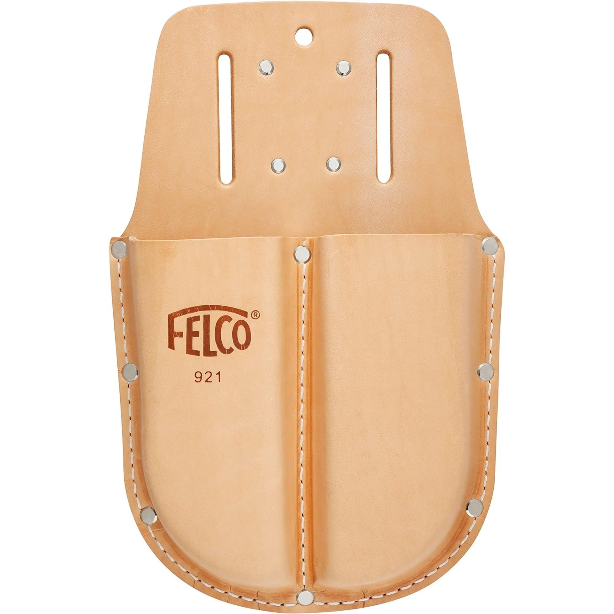 FELCO Double étui n° 921 (sac pour deux sécateurs, en cuir véritable ...