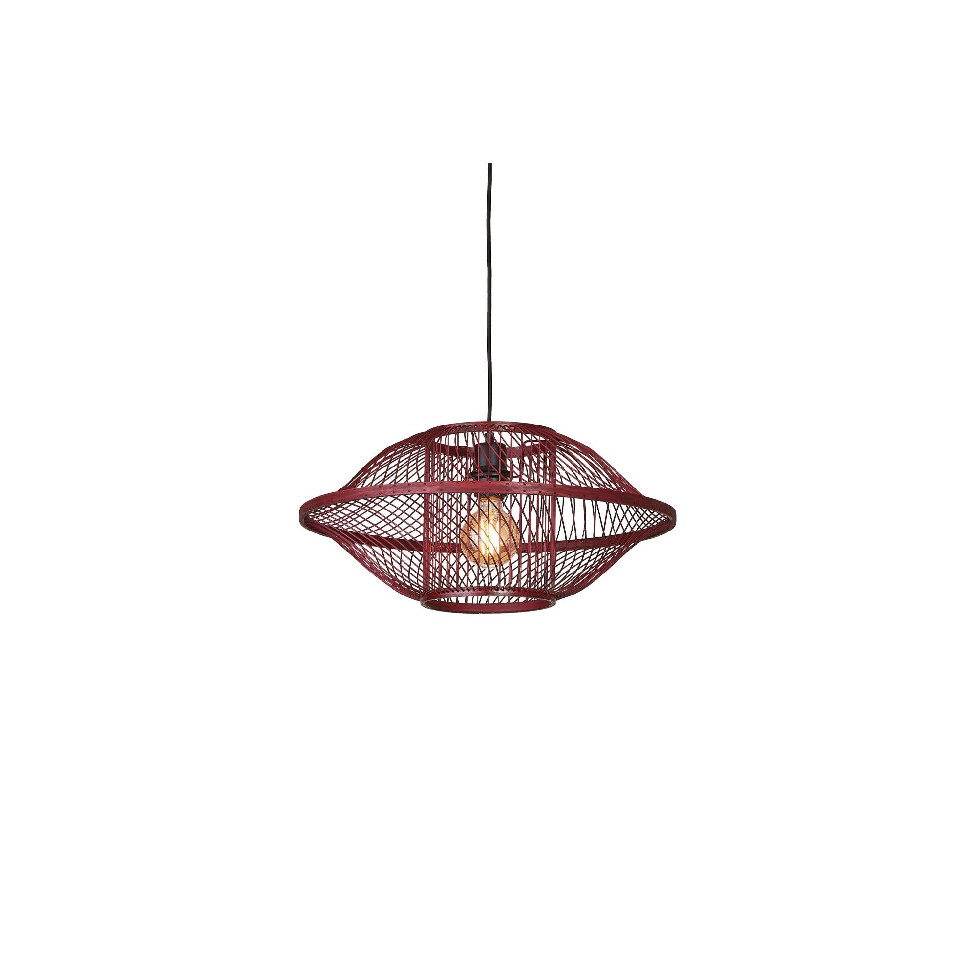 GOOD&MOJO Suspension Maui - Bordeaux - Ø50cm | Leroy Merlin