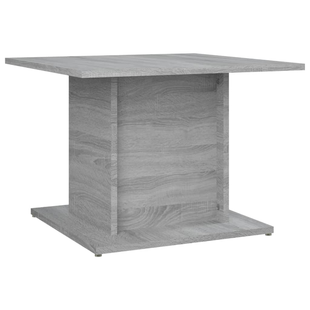 Table basse，Table d'appoint, Table de Salon Gris Sonoma 55,5x55,5x40 cm ...
