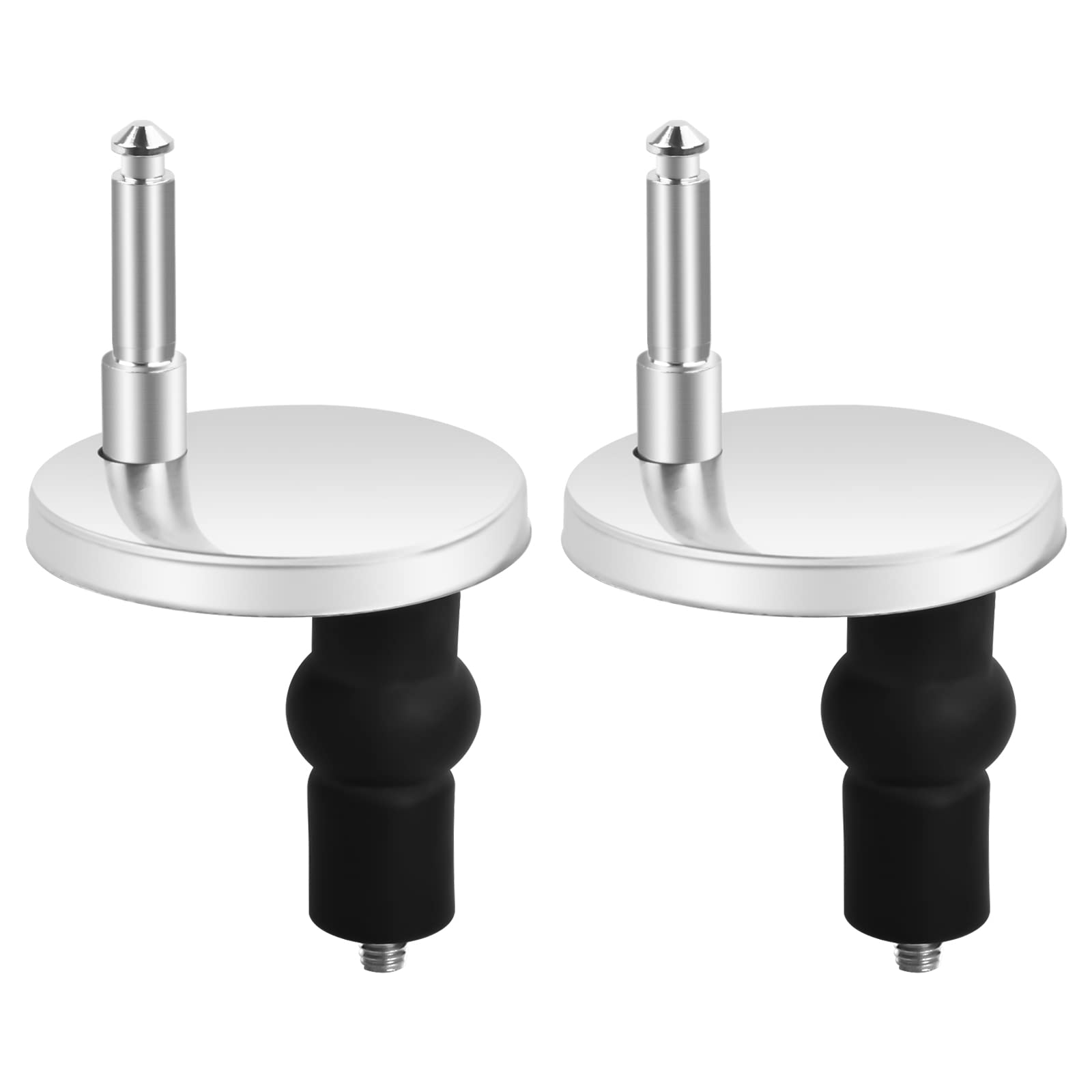 Lot de 2 Fixation Abattant WC Universelles Abattant de Toilettes à ...