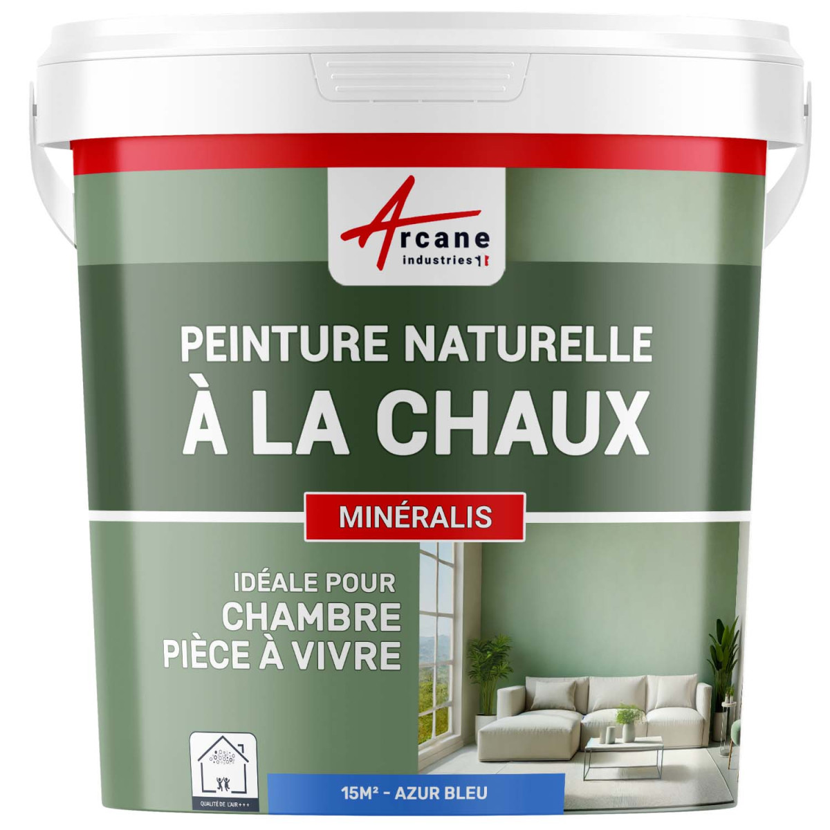 PEINTURE A LA CHAUX NATURELLE ET SAINE - NUANCES MINERALES CHAUX - 15 ...