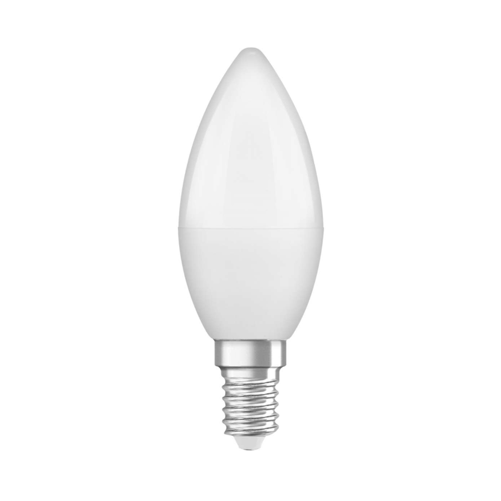 Osram Parathom Classic LED E14 Bougie Dépolie 4.9W 470lm - 827 Blanc Très Chaud | Équivalent 40W ...