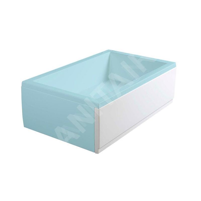 Polysan Deep Plain - Panneau frontal 1400x360 mm, droit, blanc 72955 | Leroy Merlin