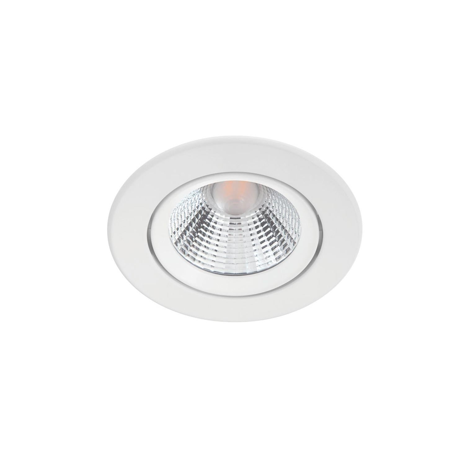 Ledkia - Foco Downlight LED Regulable 5.5W Sparkle Corte Ø 70 mm, 2700K ...