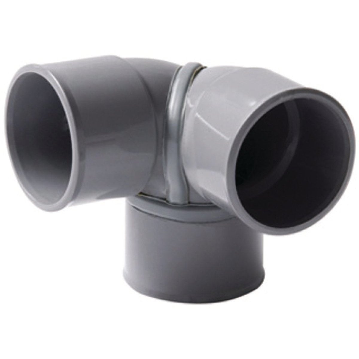 Coude pvc double - femelle / femelle - 87 degrés30 - equerre - diamètre ...