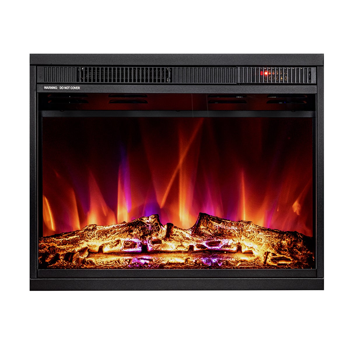 Cheminée électrique encastrable Lorance Art Flame, 470 x 585 x 180 mm ...