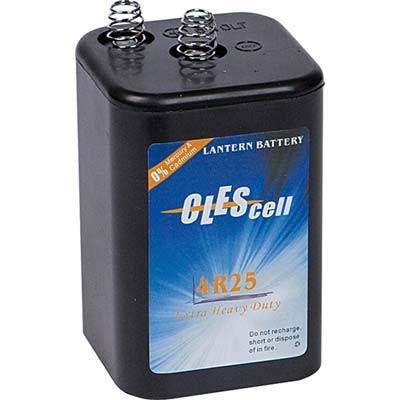 Pile carrée 4R25 6V saline | Leroy Merlin