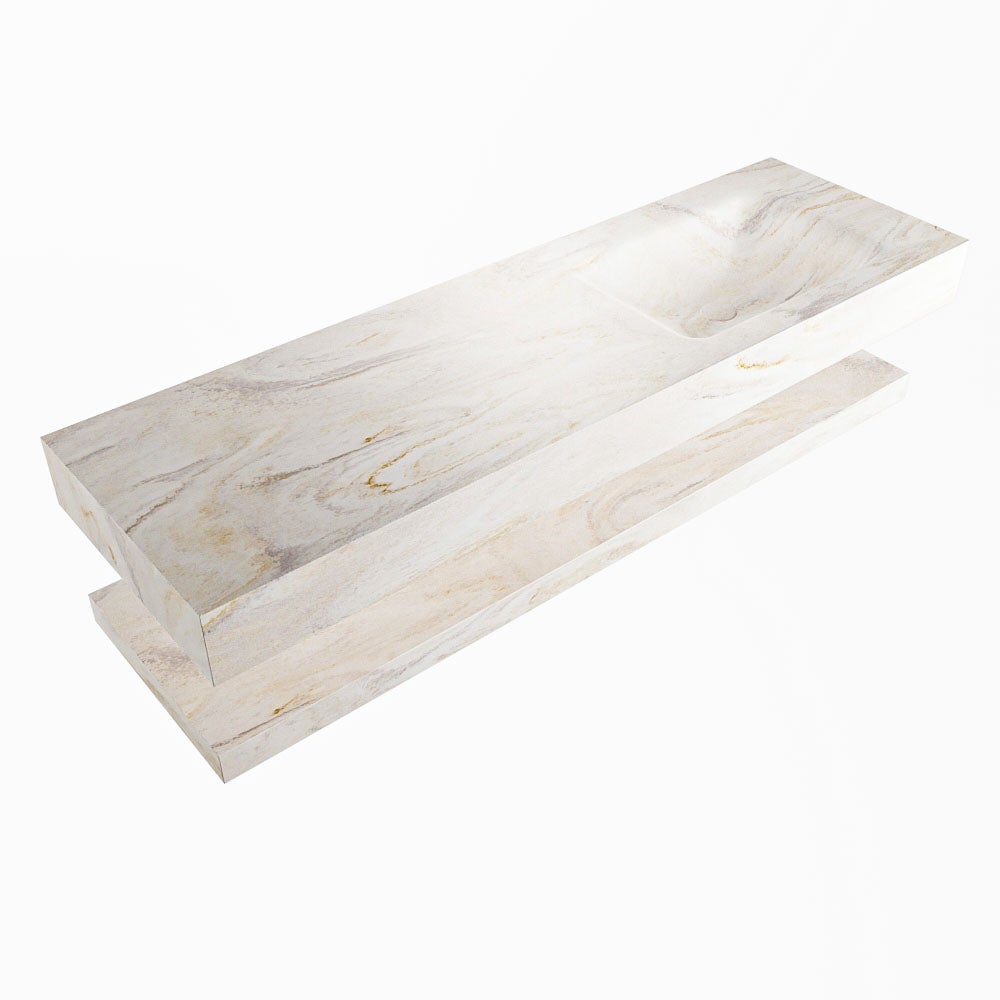 MONDIAZ ALAN-DLUX 150cm estante Ostra. con Lavabo suspendido CLOUD ...