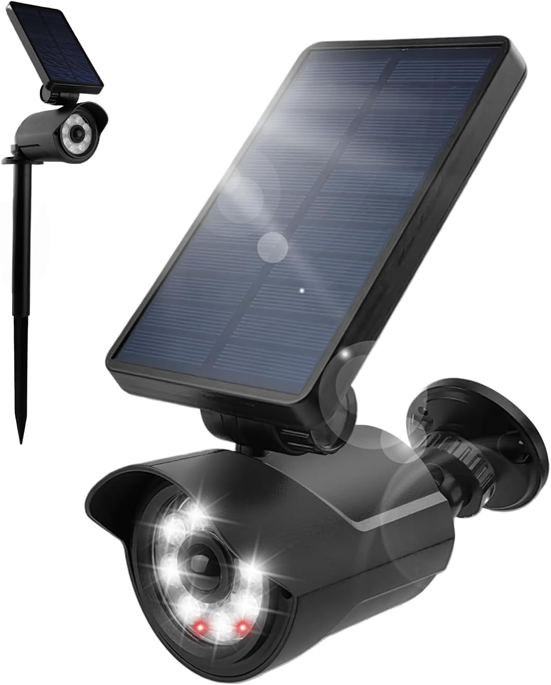 Lampe solaire de sécurité extérieure avec détecteur de mouvement ...