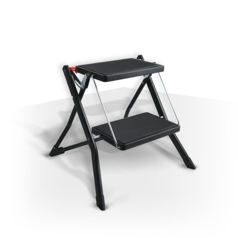 Marche Pied 2 marches pliant & anti-dérapant léger en Acier - Max 150kg ...