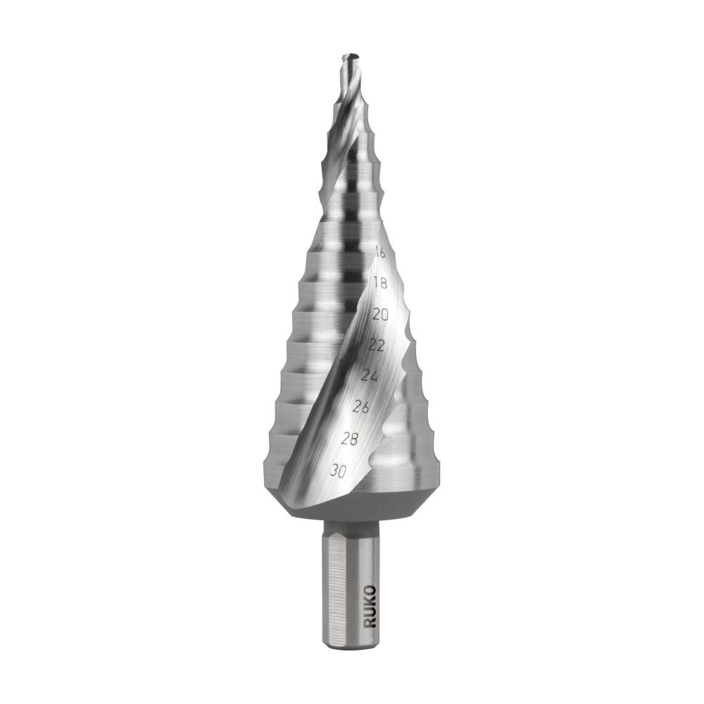 Étape perceur hss gr. 2, 6-30 mm, rainure droite | Leroy Merlin