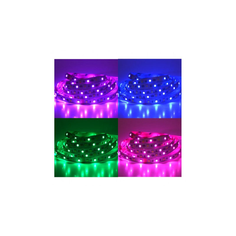 Bandeau LED RGBW 5 m 60 LED/m 72W IP20 12V | Leroy Merlin