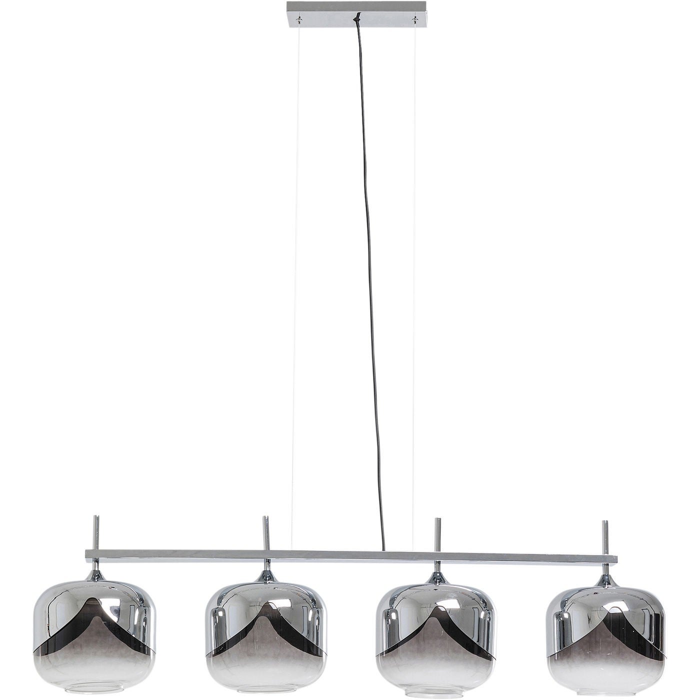 Suspension Goblet Ball Quattro chromée Kare Design | Leroy Merlin