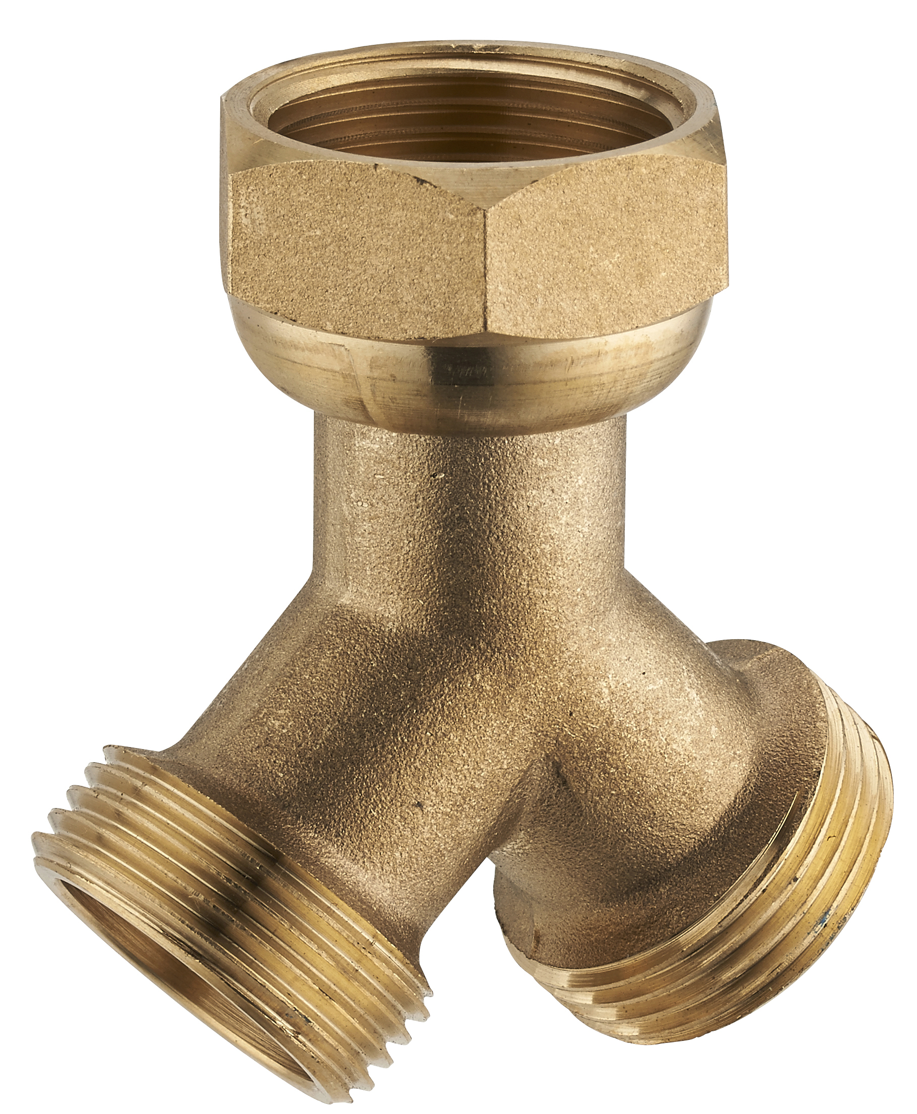 Raccord laiton Y Femelle 20x27 (3/4) écrou tournant - double Mâle 20x27 (3/4) QUICK PLOMBERIE ...