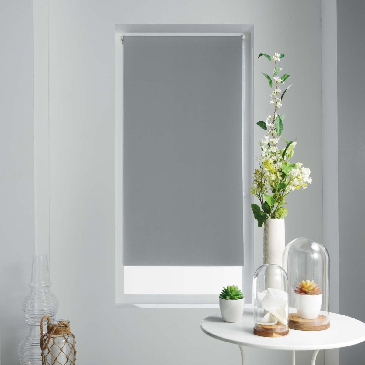 Store Enrouleur Occultant "Occult" 90x180cm Gris | Leroy Merlin