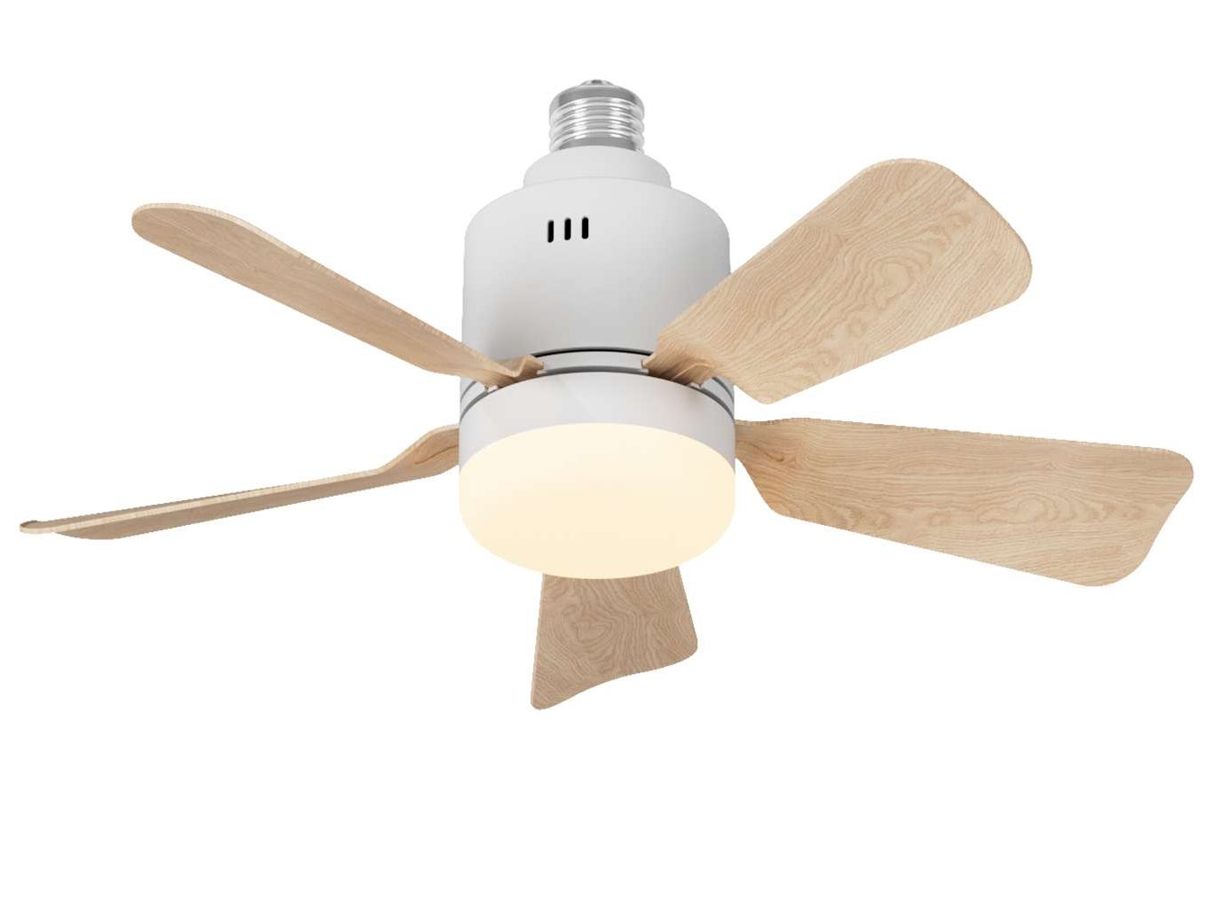 Ventilateur Luminaire 2-en-1 avec Prise E26/E27 | Télécommande, 3 ...
