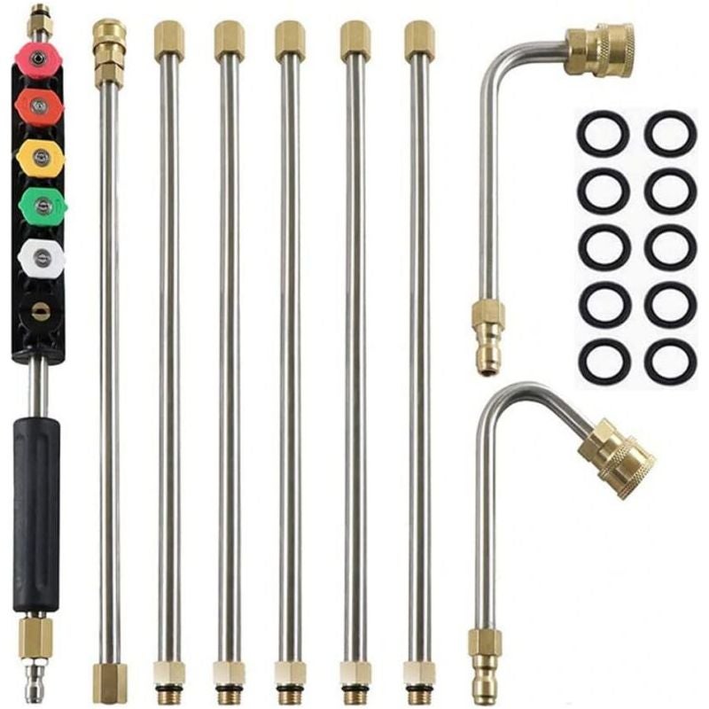 4000PSI Pointes Lance télescopiques Remplacement Nettoyage Lavage ...