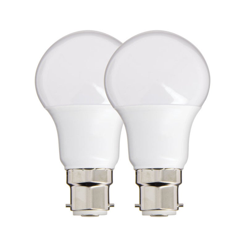 Xanlite - Lot de 2 Ampoules LED A60, culot B22, 10W cons. (60W eq ...