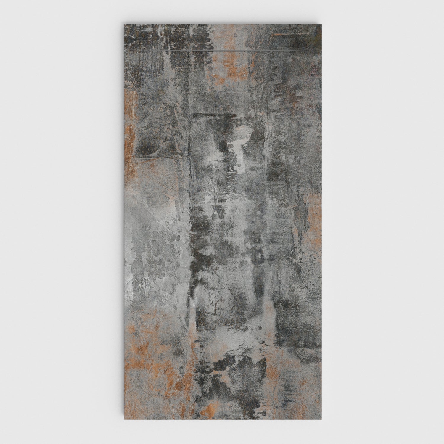 Plato ducha PLASTER Cemento Ilusion textura pizarra - antibacteriano y ...