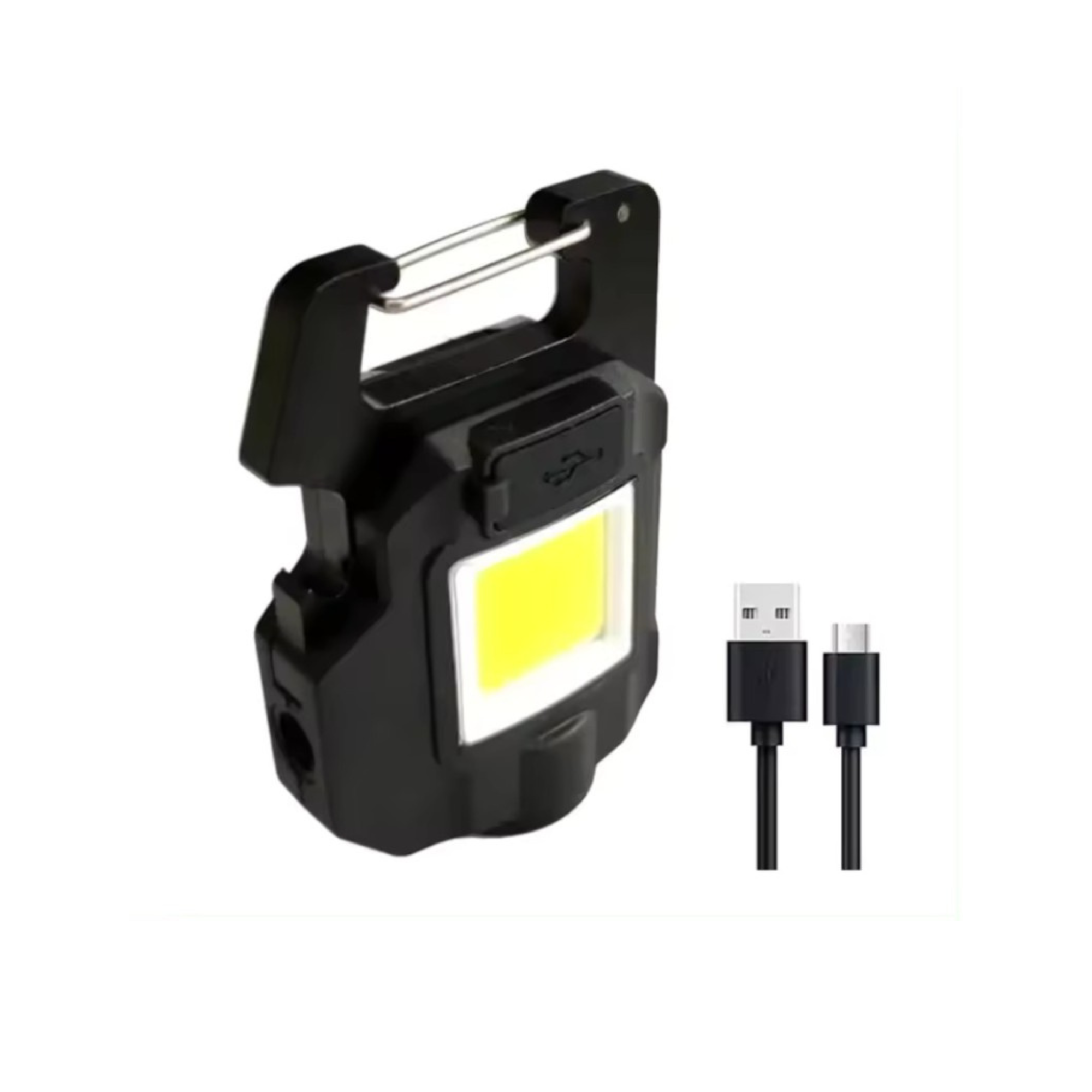 Mini lámpara de trabajo led 700 lm con imán, gancho y abridor de ...