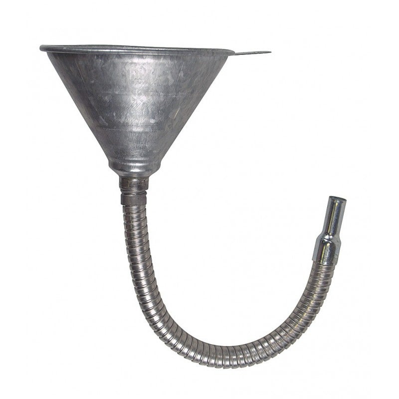 Entonnoir métal, avec flexible métallique, diamètre 14,5 mm - AUTOBEST ...