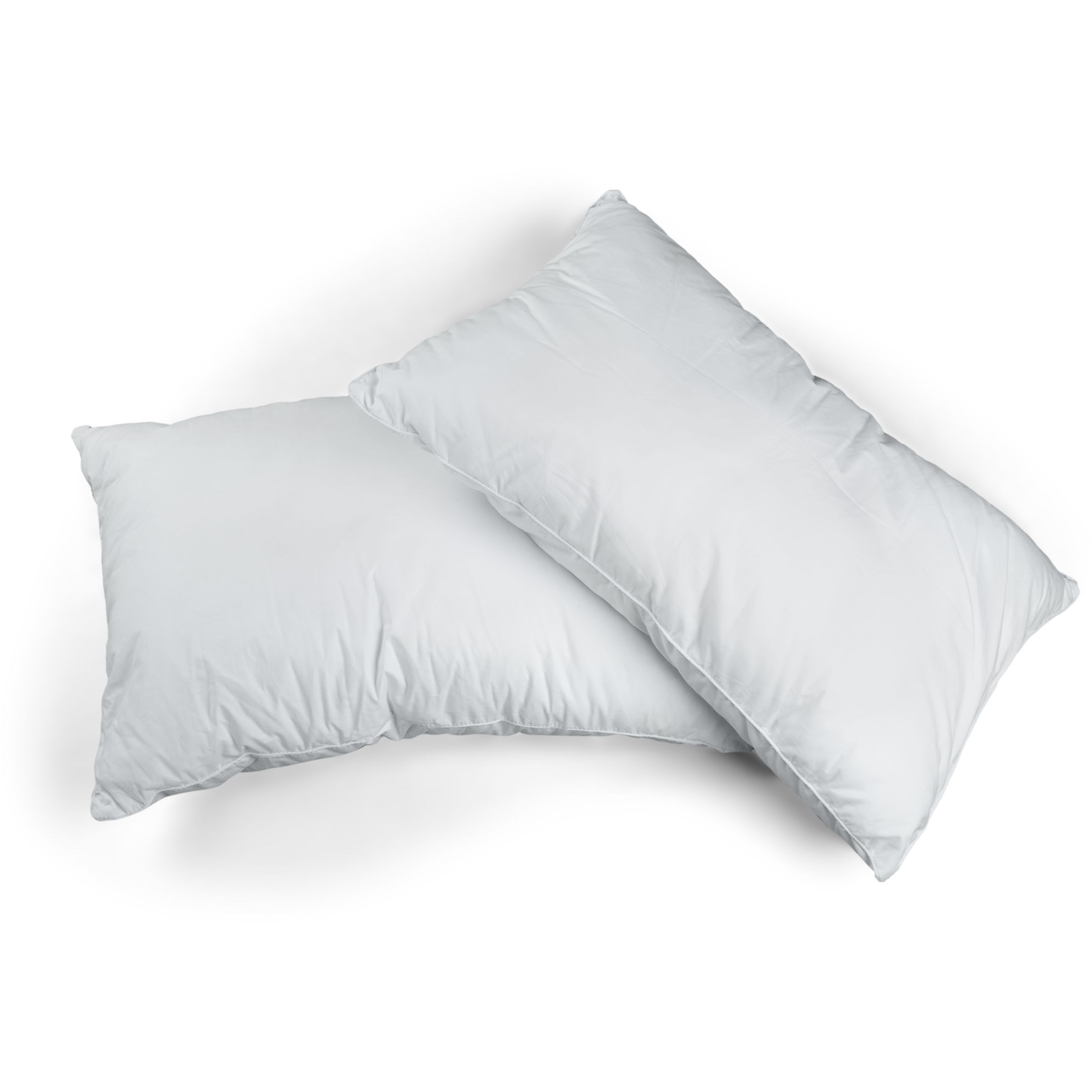 2 suaves almohadas de mullidas microfibras de poliéster, regulables en ...