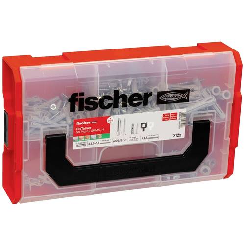 Fischer FixTainer SX Plus Set de fixation 567903 212 pc(s) | Leroy Merlin