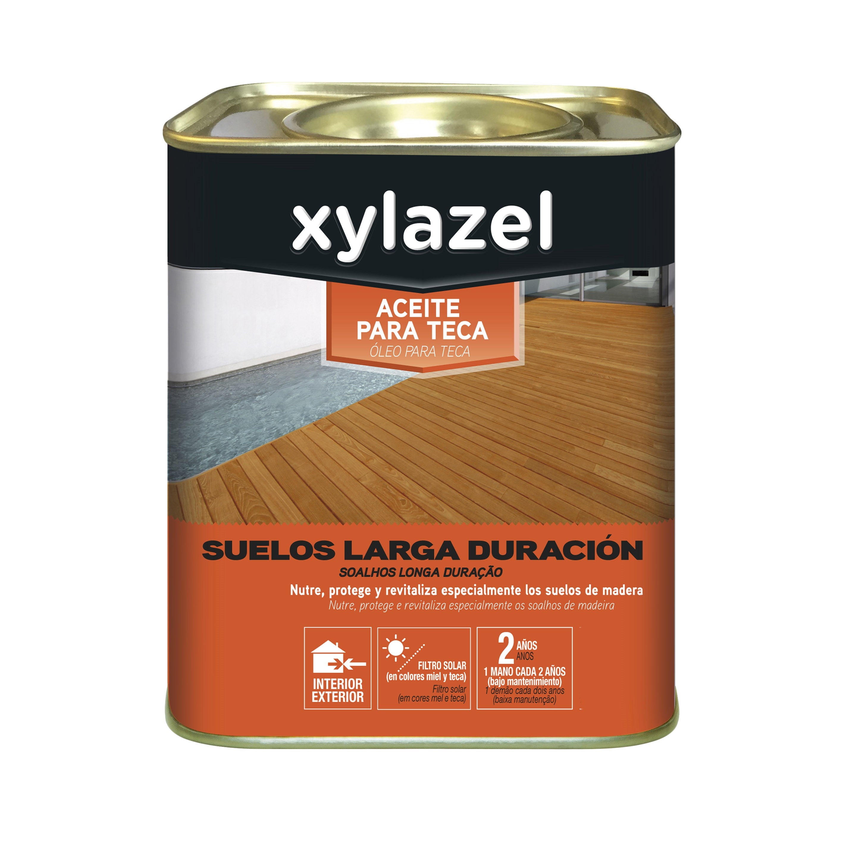 Aceite teca suelos 750ml teca | Leroy Merlin