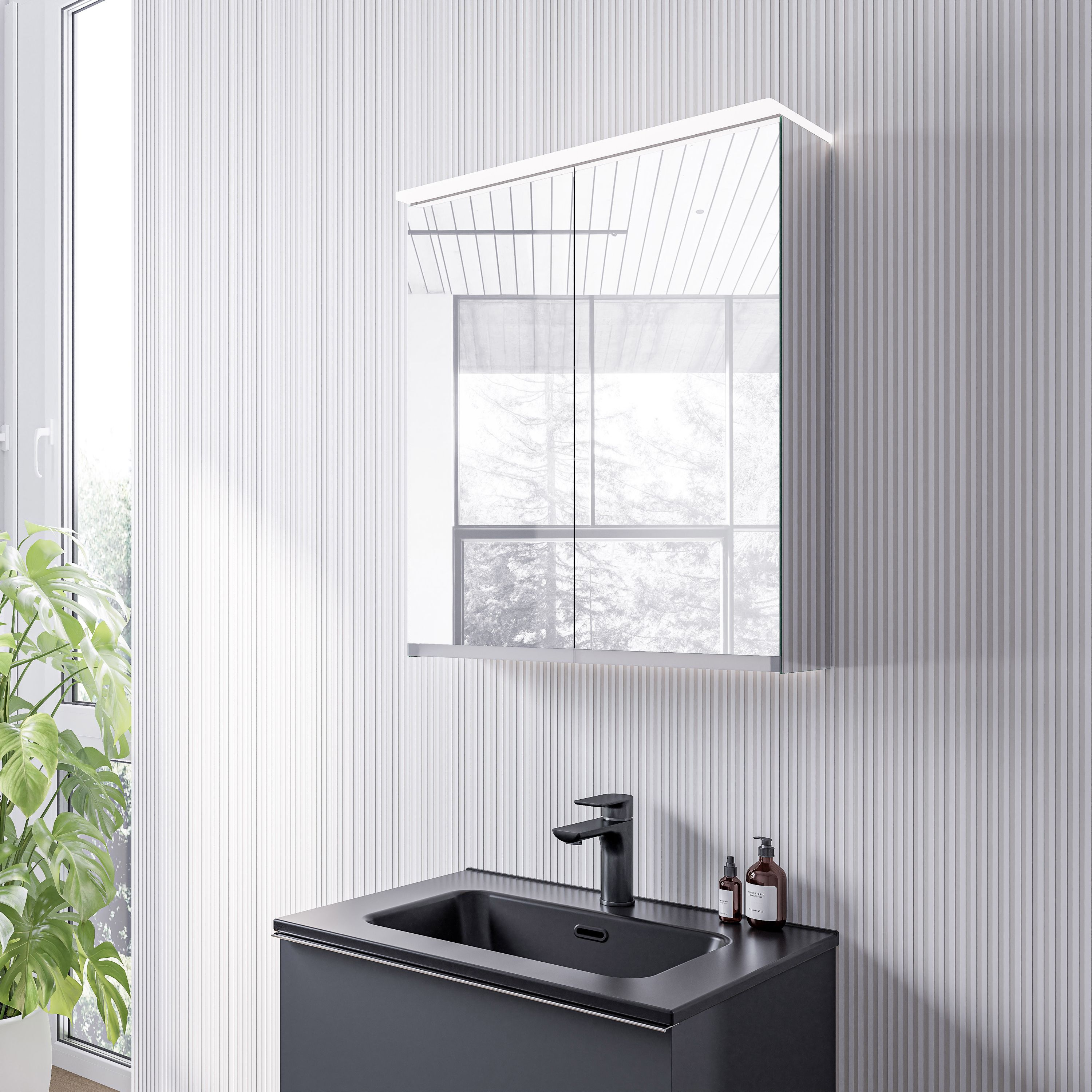 Armoire De Toilette Miroir Leroy Merlin