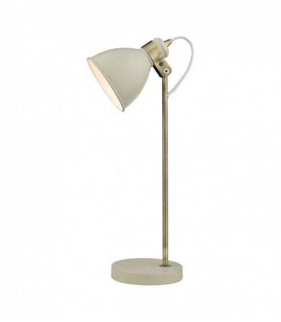 Lampe de table Frederick Laiton antique,crème 1 ampoule 5,1cm | Leroy ...