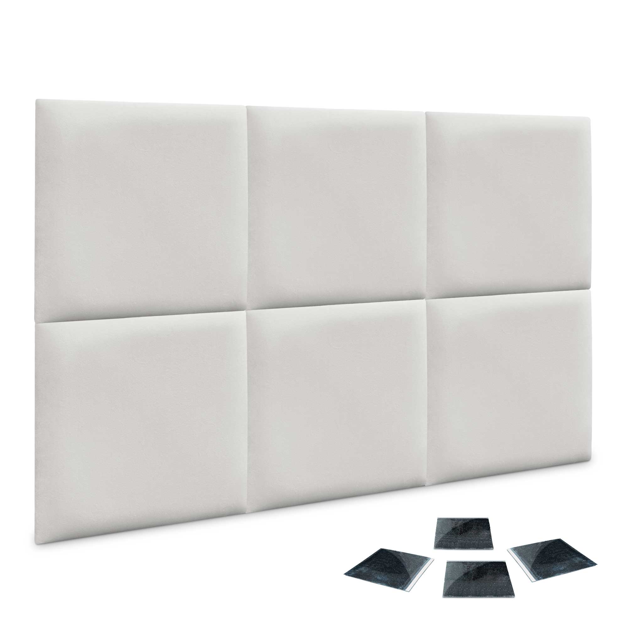 DHOME Juego de 6 Paneles Tapizados de Terciopelo Premium Pack ...