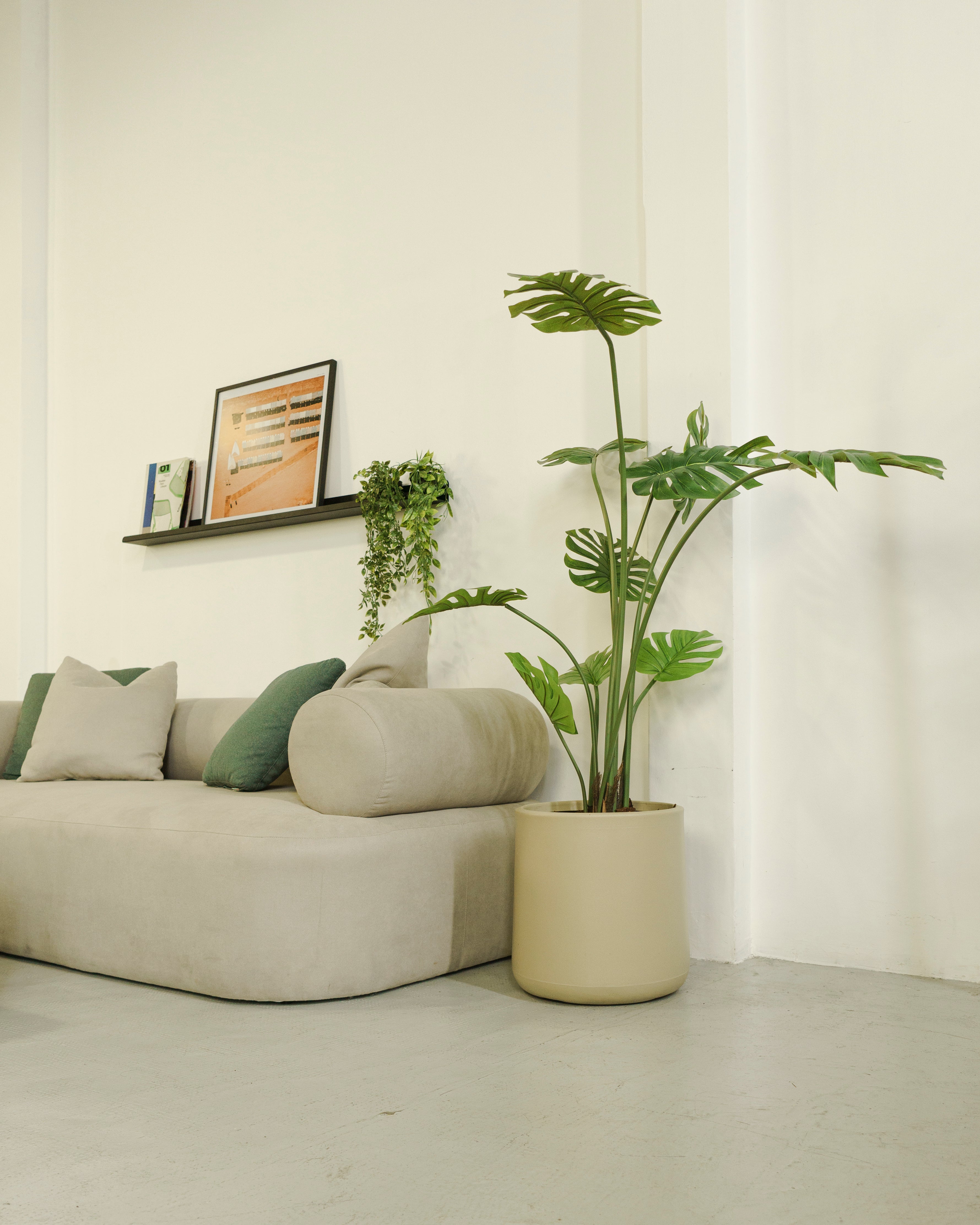 Planta Artificial Monstera 160 cm – Costilla de Adán Decorativa ...