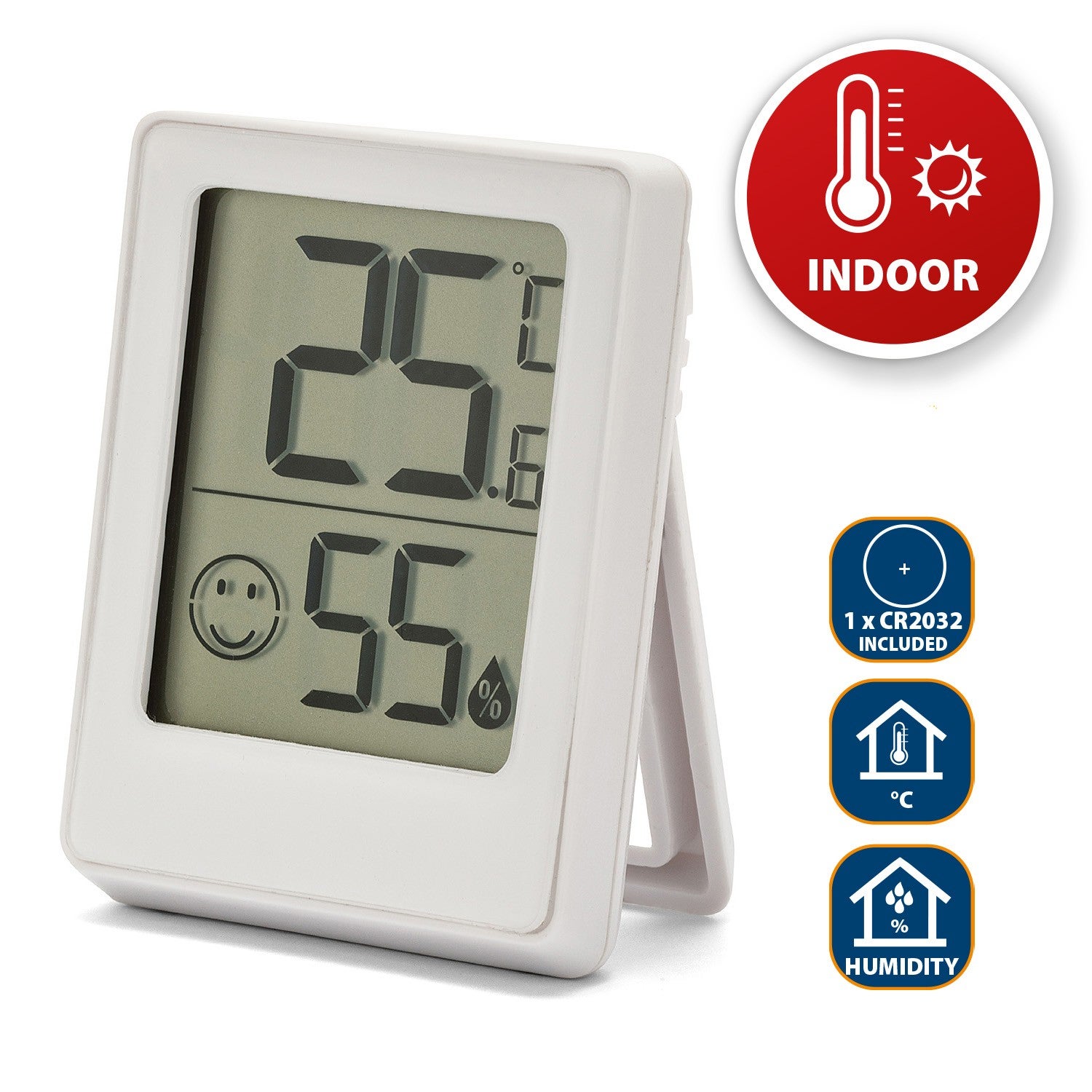 SQUARE+ : Mini station météo numérique. Mesure interne de la ...