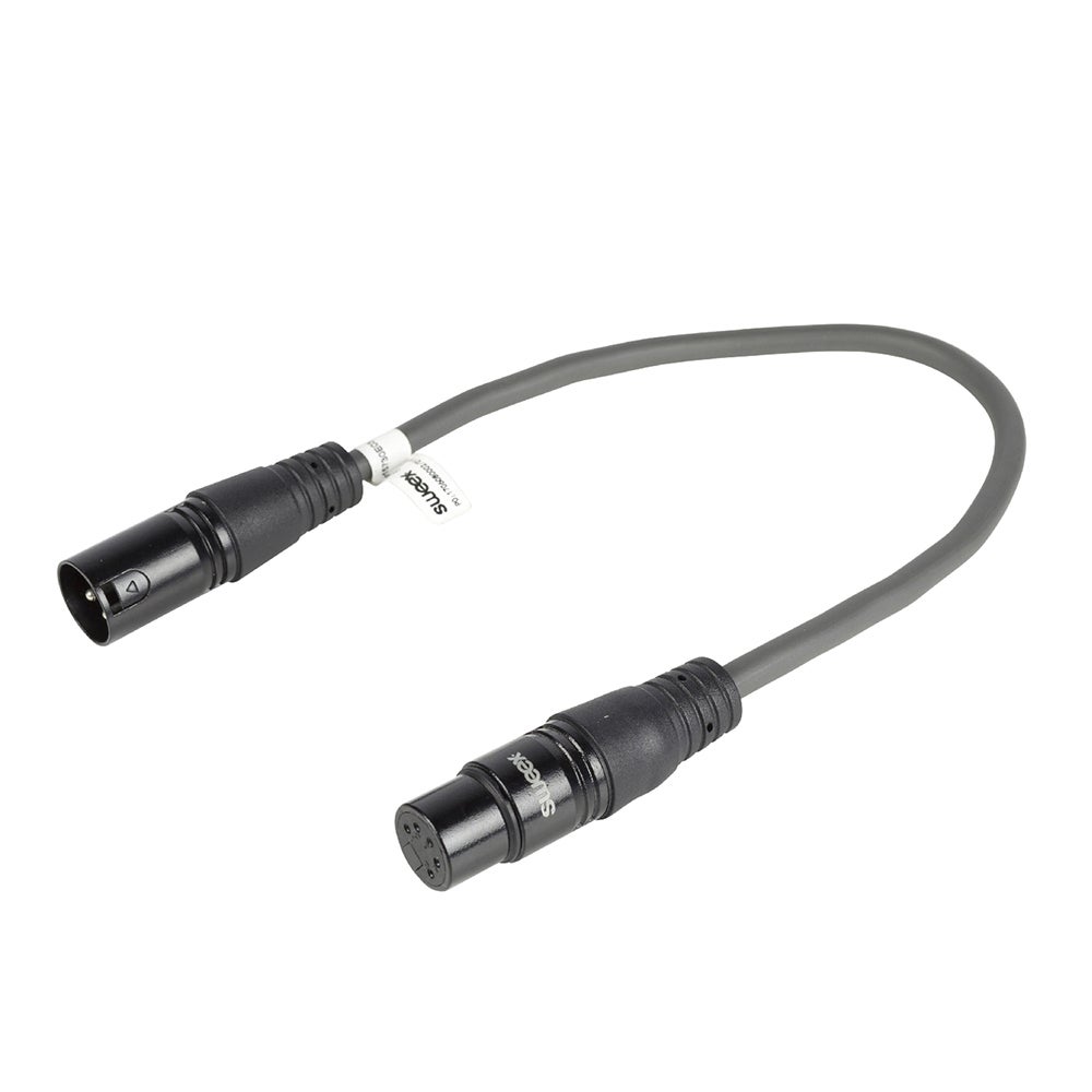 Adaptateur XLR 5P femelle vers XLR 3P mâle 0.30m | Leroy Merlin