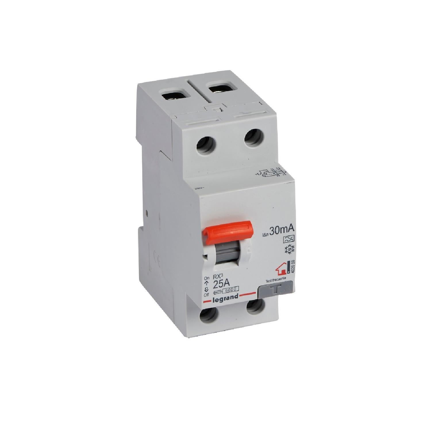 Legrand Diferencial superinmunizado 2P 230V 30mA 40A 402060 | Leroy Merlin